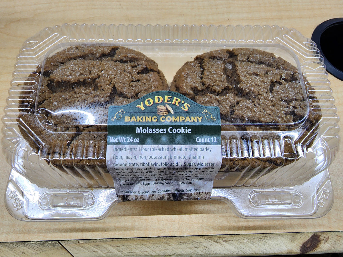 Cookie - Molasses - Yoder's – Cypress Creek Co Op