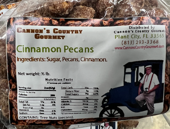 Cinnamon Pecans – Cypress Creek Co Op
