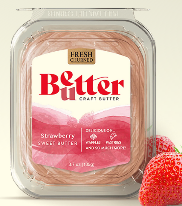 Butter - Better Butter - Strawberry – Cypress Creek Co Op